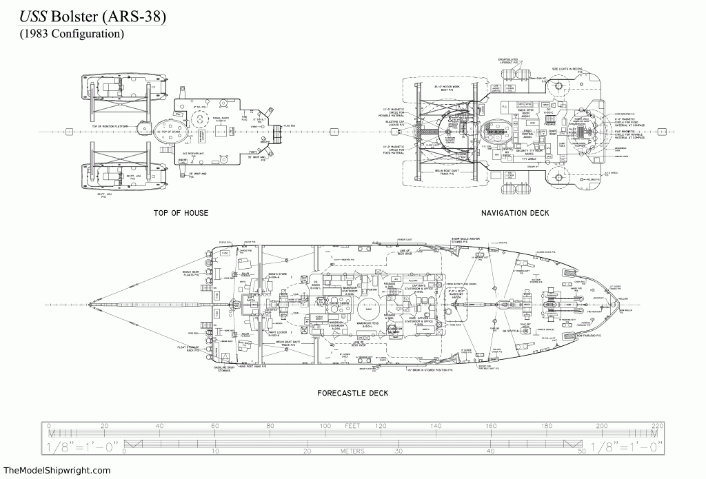 U.S.S. Bolster Last of World War II Era Salvage Vessel Class – The ...