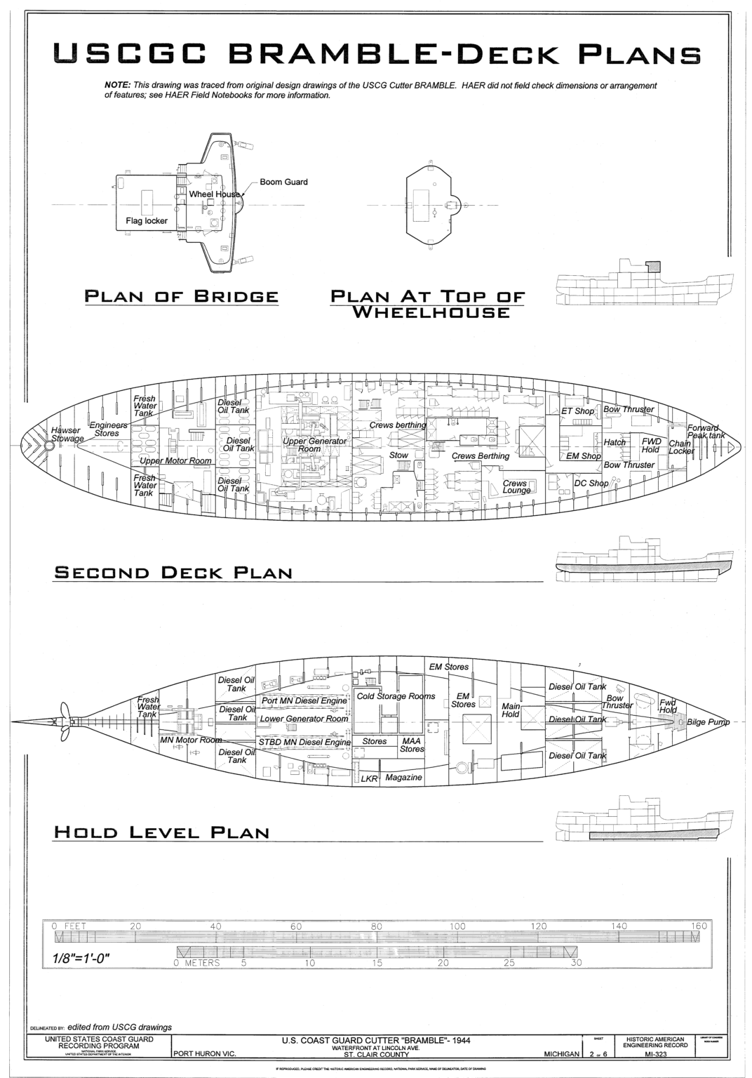 USCG Cutter Bramble – The Model Shipwright