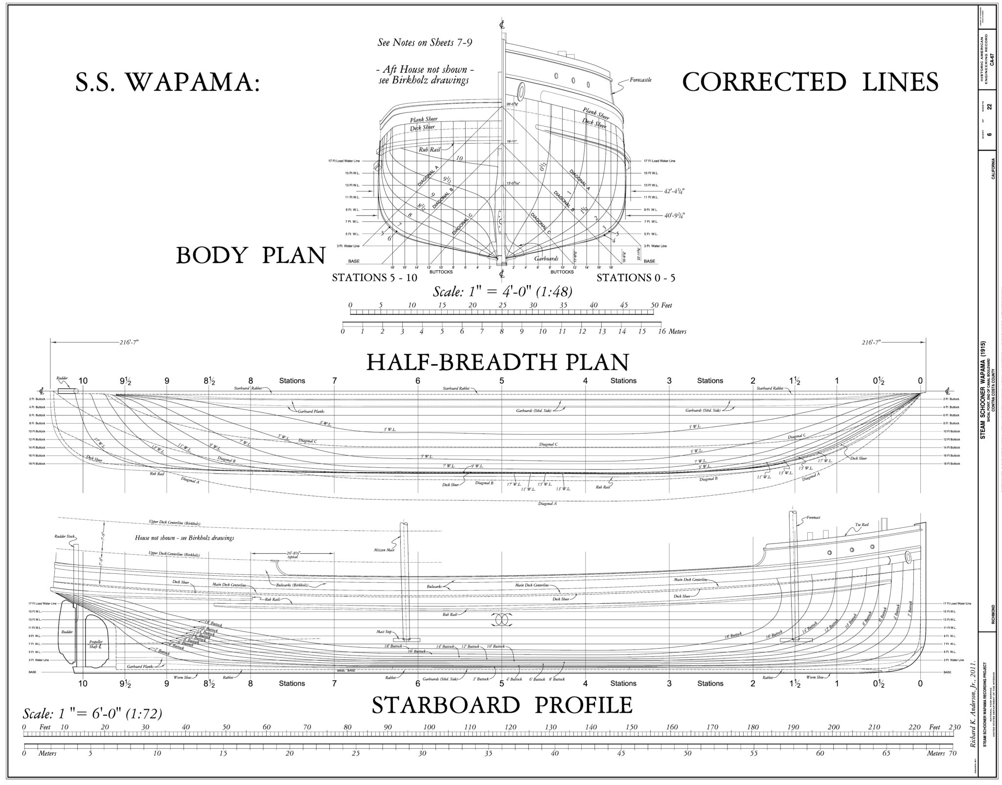 Steam Schooner Wapama – The Model Shipwright