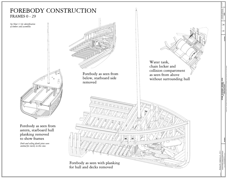 Steam Schooner Wapama – The Model Shipwright