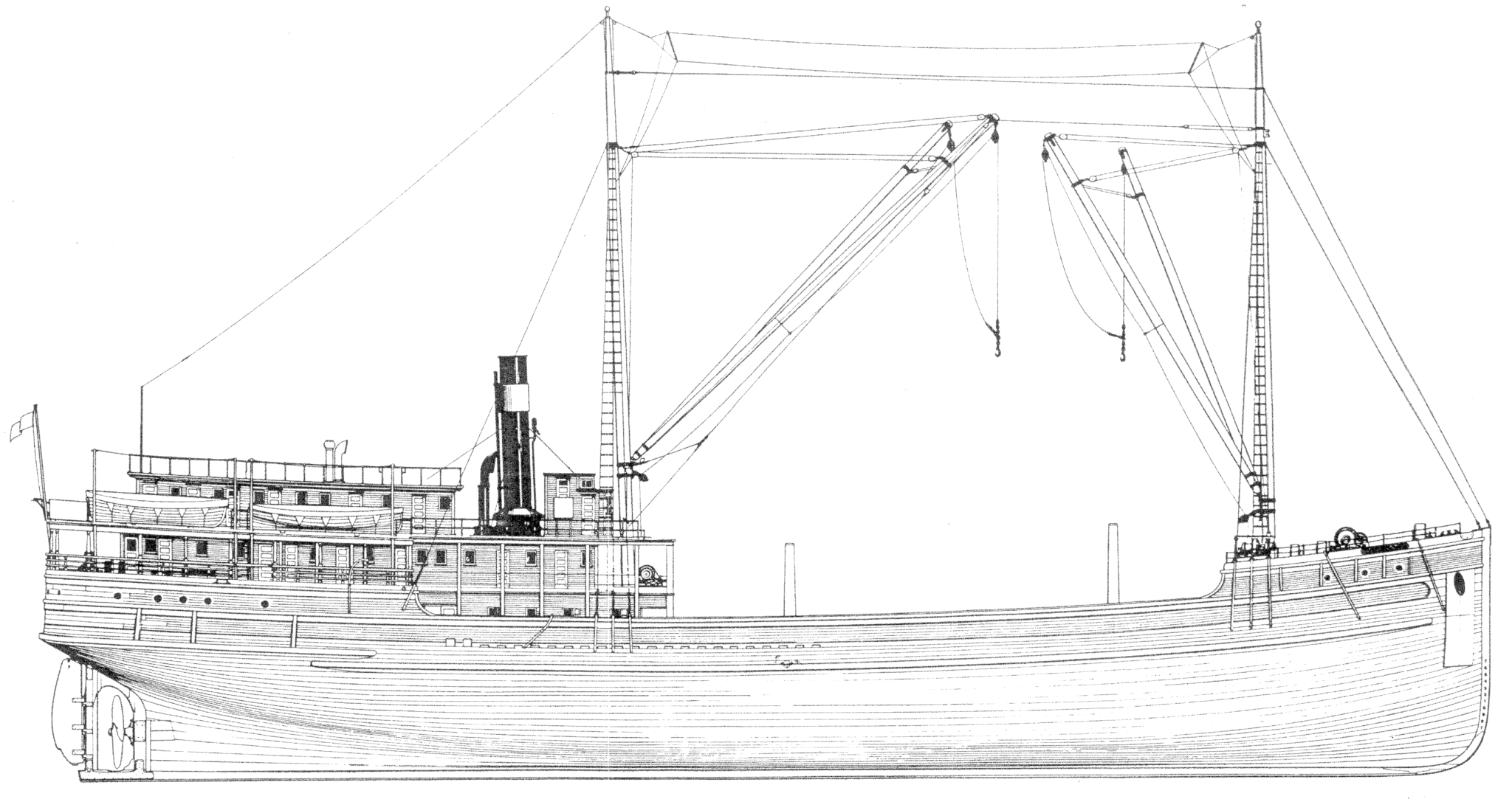 Steam Schooner Wapama Plans Added – The Model Shipwright